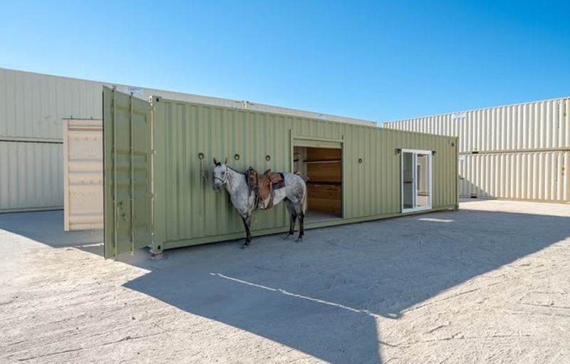 Shipping Container Tack Rooms | Container Stop